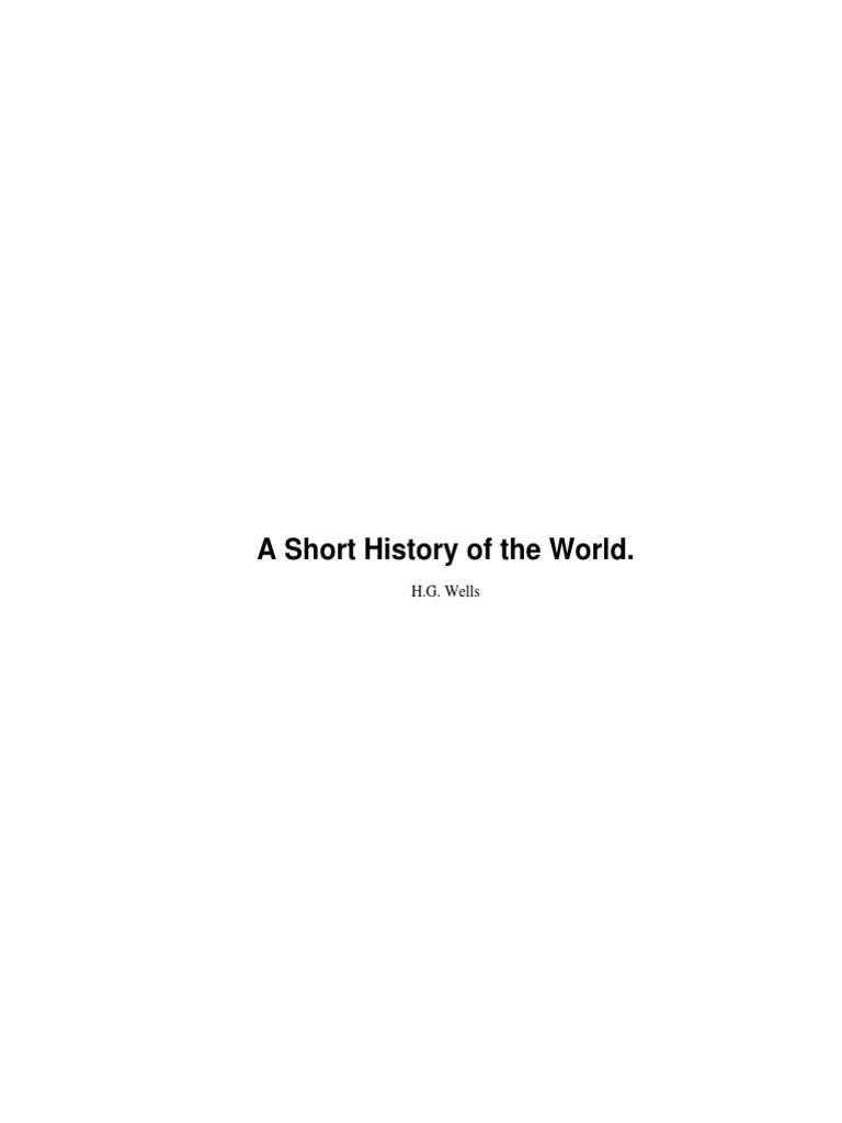 Short History World PDF | PDF | History