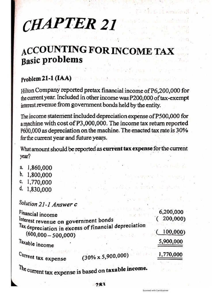 Income Tax | PDF