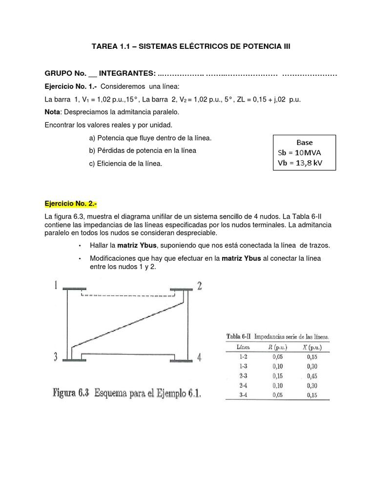 Matriz Ybus | PDF