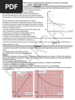 Correction Examen National de Physique Chimie SM 2025 SN-1 | PDF