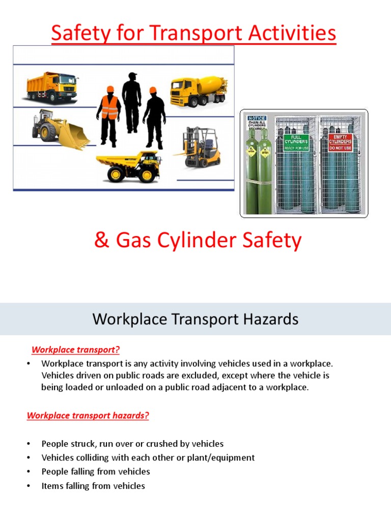 Comprehensive Guidelines for Ensuring Workplace Transport Safety | PDF ...