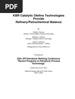 UOP Oleflex Process | PDF | Cracking (Chemistry) | Catalysis
