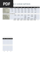 Monthly Utilities Meter Reading Log | PDF | Electric Power | Power ...
