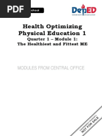 Pe and Health 11 Module 1 | PDF | Heart Rate | Physical Fitness