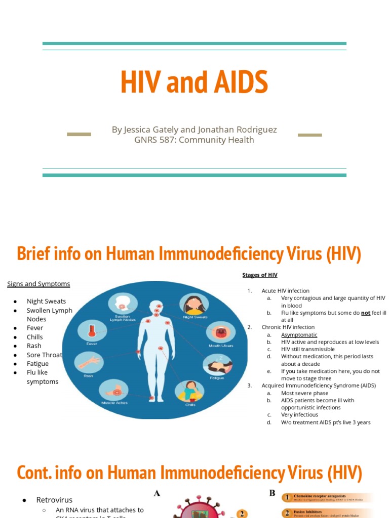 Hiv Presentation | PDF | Hiv/Aids | Hiv