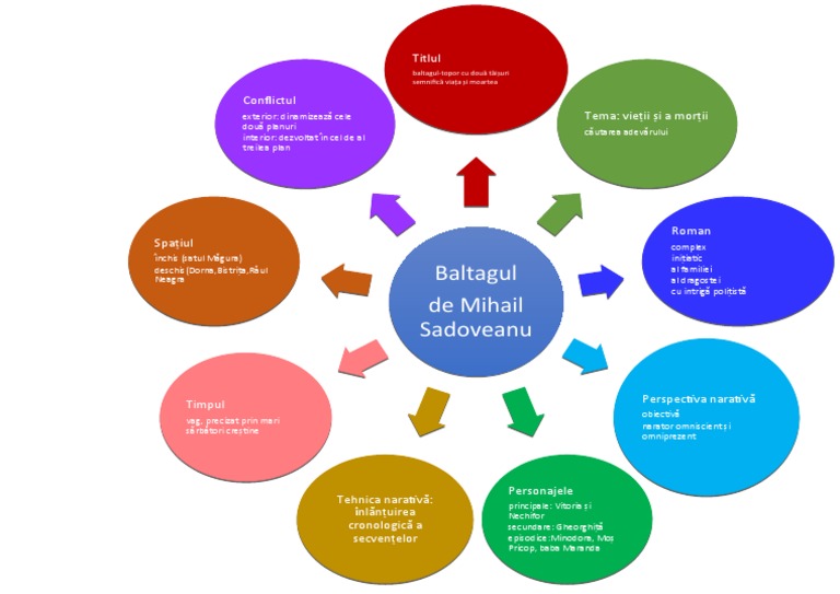 Schema Romanului Baltagul | PDF
