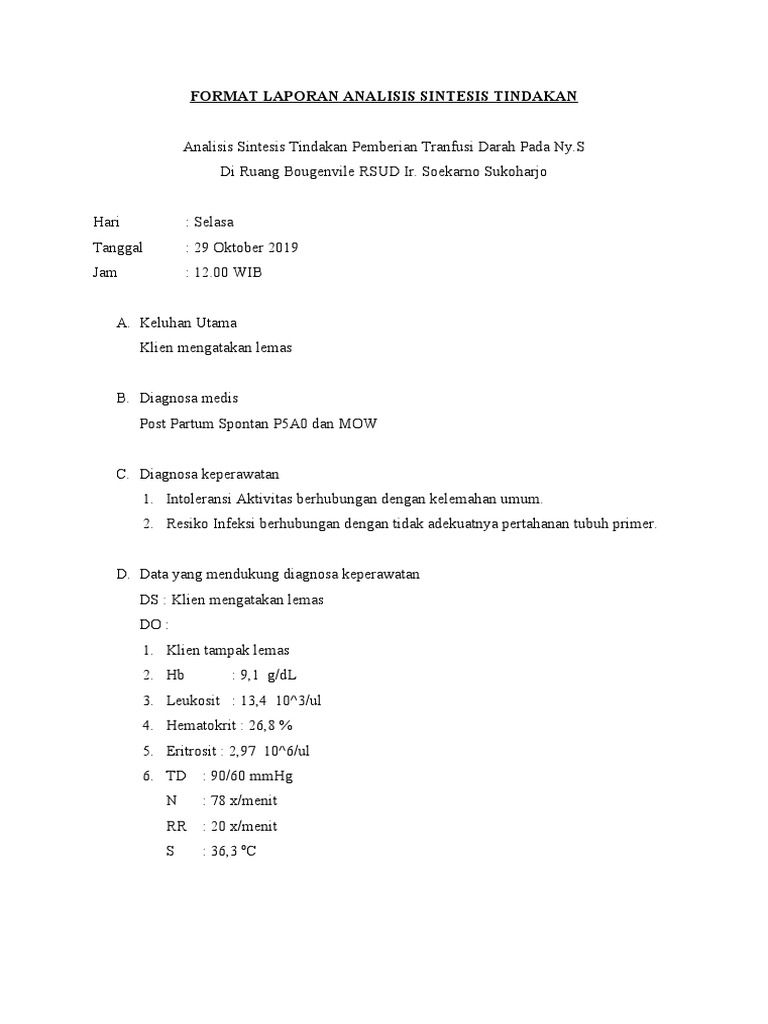 Ansis Tranfusi | PDF