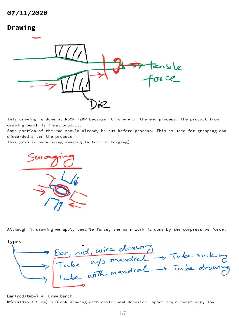 Drawing | PDF | Deformation (Engineering) | Extrusion
