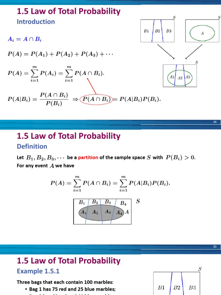 Chapter 1 - Part 4 PDF | PDF | Probability Theory | Measure Theory