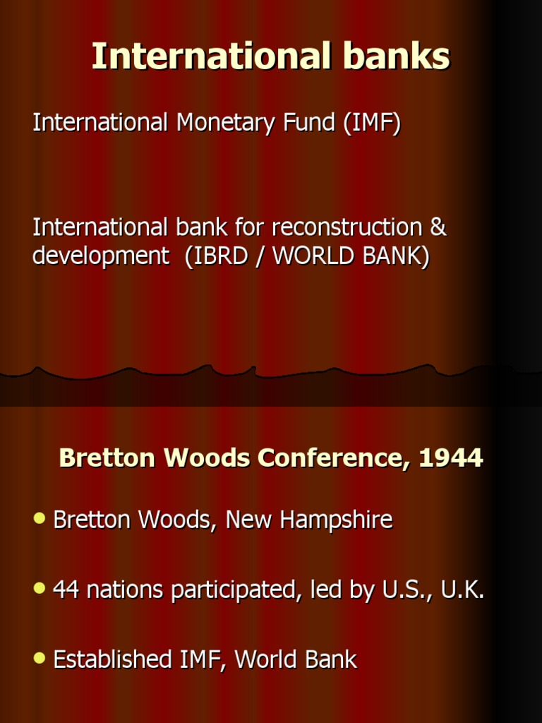 International Banks | PDF