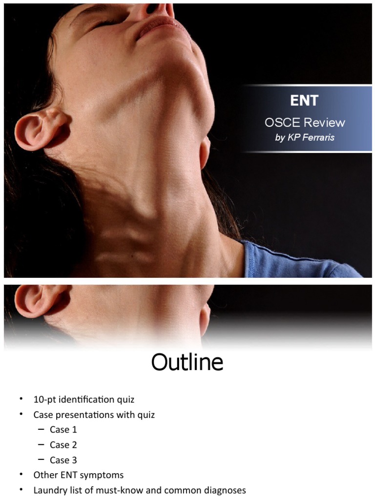 Based on the history, otoscopic findings, CT scan results, and ...