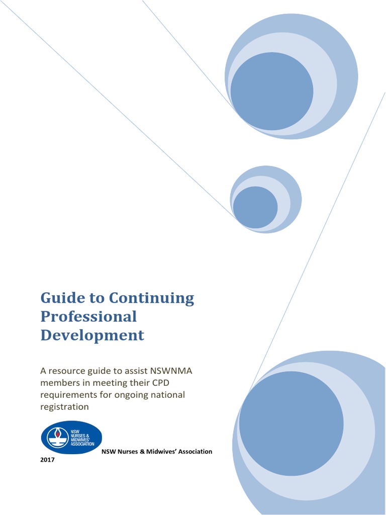 Continuing Professional Development Resource Guide 2017 PDF | PDF ...