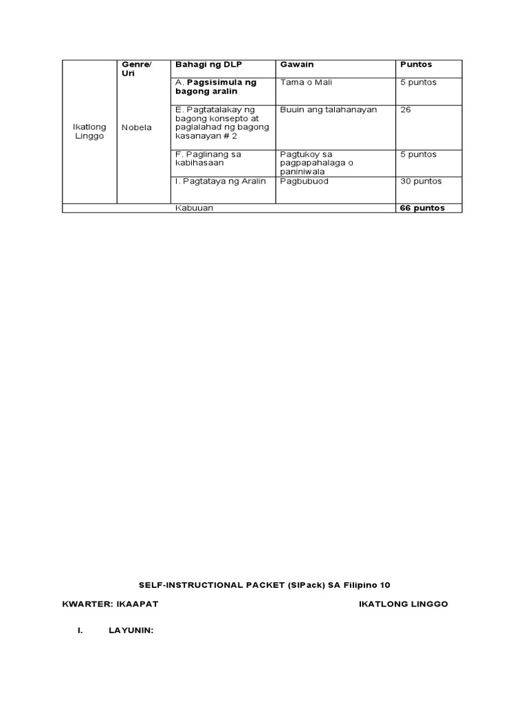 FV Q4 With content-WEEK 3 | PDF