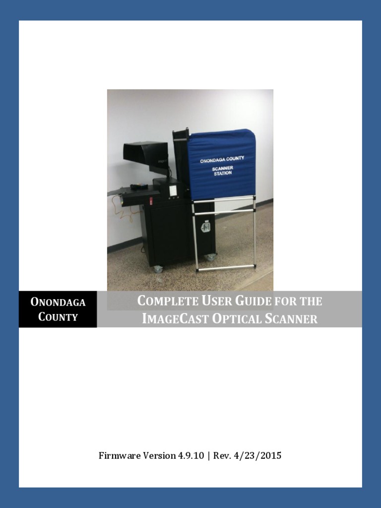 Complete Image Cast Procedure Update | PDF | Voting | Image Scanner