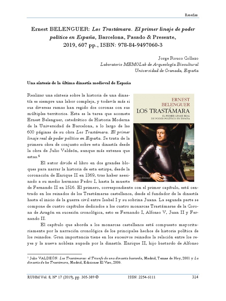 Historia de la dinastía Trastámara | PDF | Familias Nobles Españolas ...