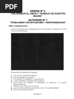 Ficha de Servidores de Mi Comunidad para Primero de Primaria | PDF