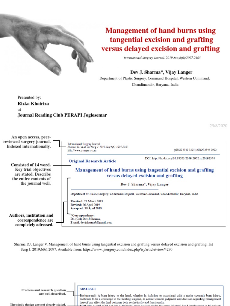 Tangential Excision | PDF | Surgery | Burn