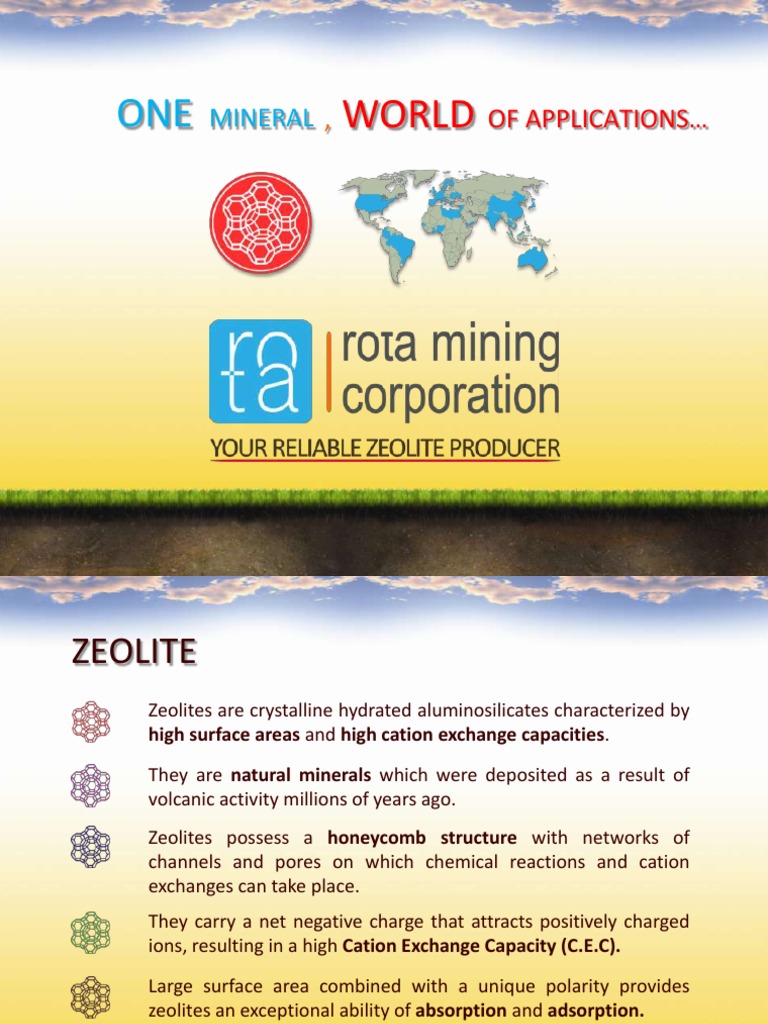 Rota Mining Profile | PDF | Zeolite | Ion