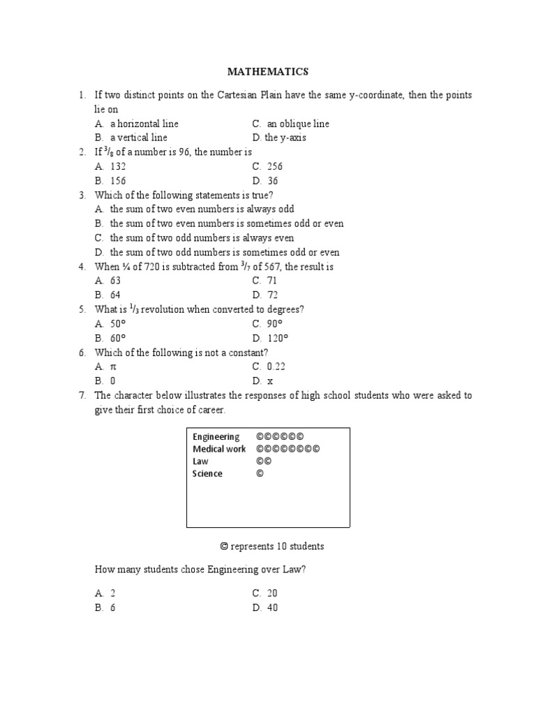 59803348-Mathematics-Upcat-Review-11-12.docx | PDF | Area | Triangle