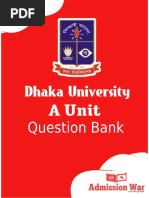 DU A Unit Admission Questions 2024-25 | PDF