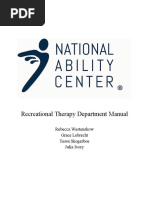 Recreation and Leisure Assessment ADAPTED | PDF | Occupational Therapy ...