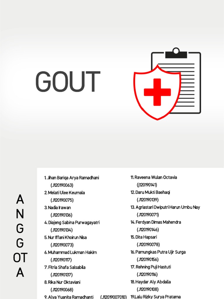 Gout PDF | PDF