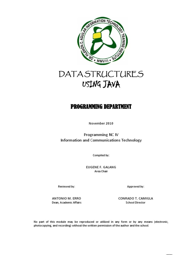 CBLM Java Prog - DS | PDF | Integrated Development Environment | Net Beans
