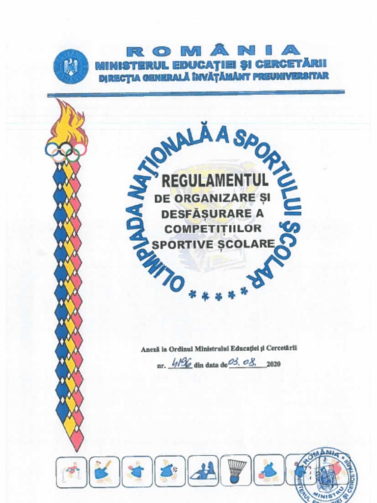 Regulament ONSS 2020