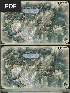 D&D 5E RPG: Curse Of Strahd Map Set (3) Dungeons Dragons », 52% OFF