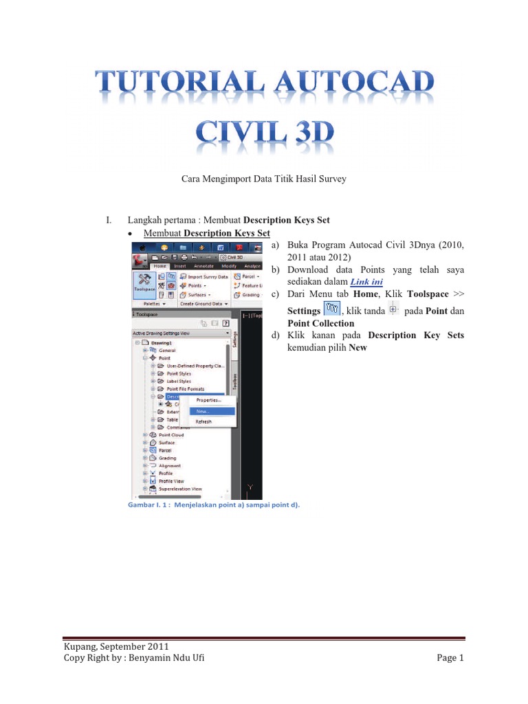 768 - Tutorial Autocad Civil 3d PDF | PDF