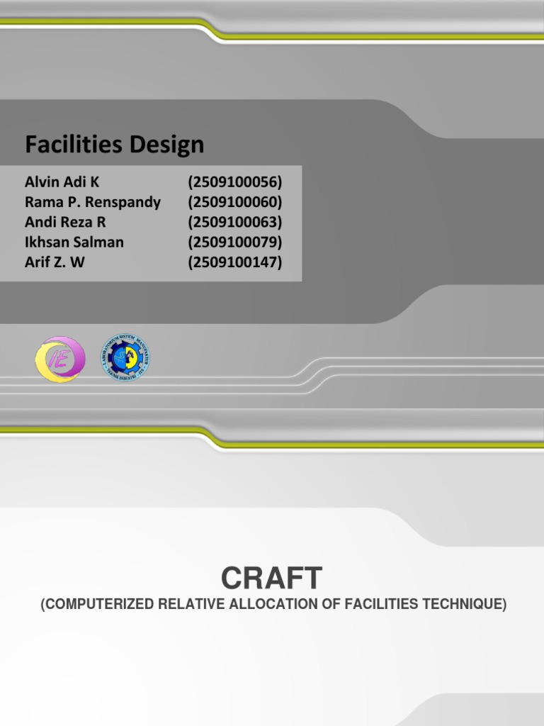 Facilities Design PDF | PDF | Information | Microsoft Excel