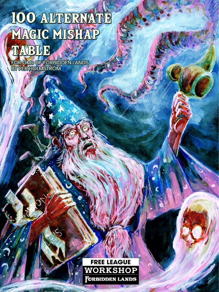 100 Alternate Magic Mishap Table For Forbidden Lands | PDF | Casting ...