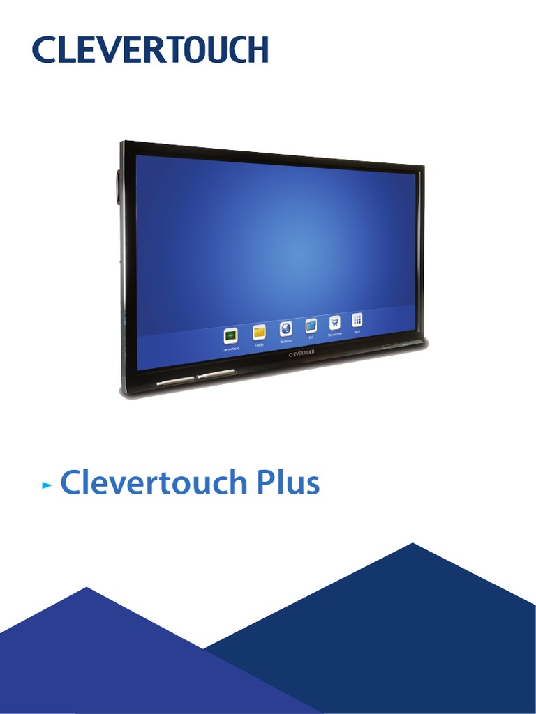 Clevertouch Plus: Guía Rápida de Uso | PDF | Buscador (software ...