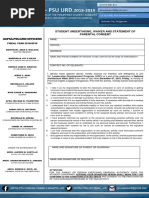 Parent Consent and Waiver Form | PDF | Consent | Social Institutions
