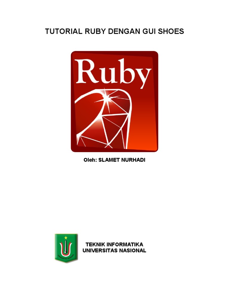 Ruby Gui Tutorial With Shoes Pdf Software