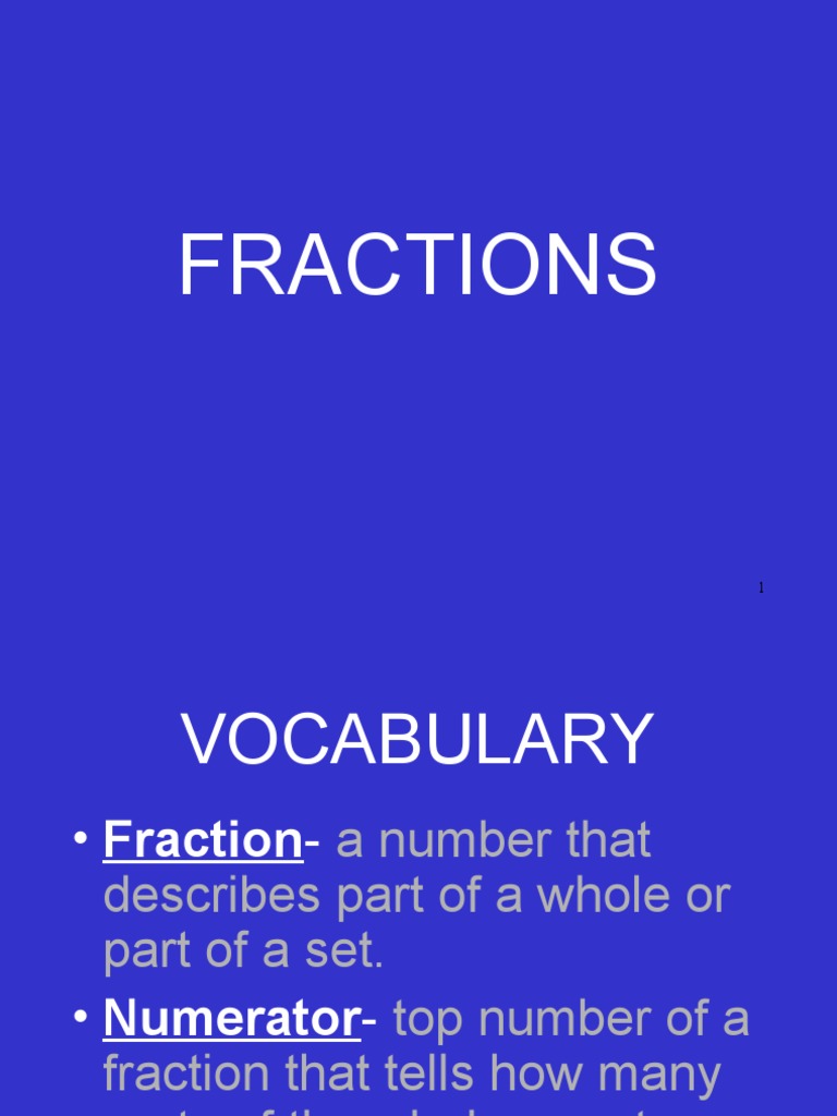 Mixed Numbers Improper Fractions Intro | PDF