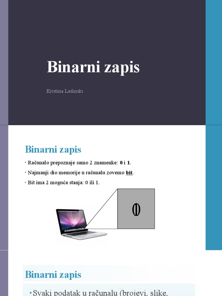 Binarni Zapisi Mjerne Jedinice | PDF