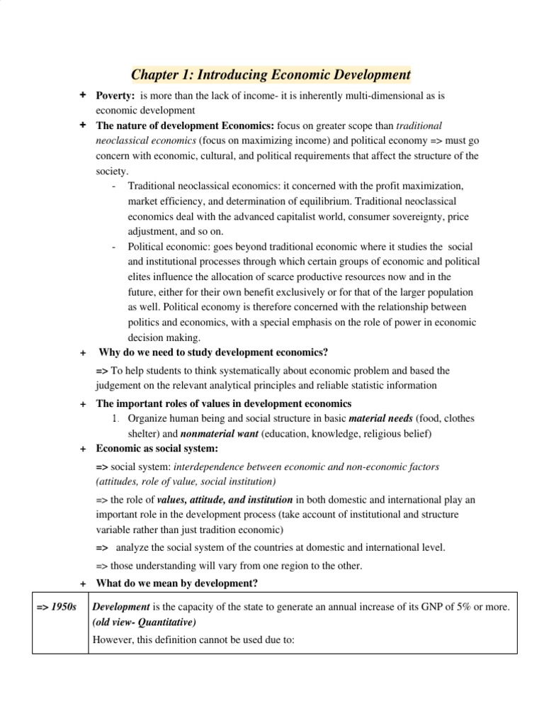 International Economics Development | PDF | Economic Growth | Economics