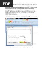 Cara Print Label Undangan 103 Paling Mudah | PDF