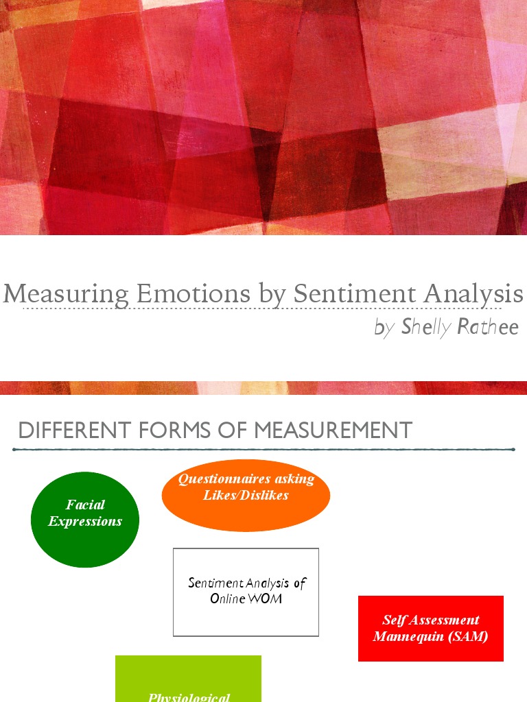 Measuring Emotions | PDF | Psychological Concepts | Cognitive Science