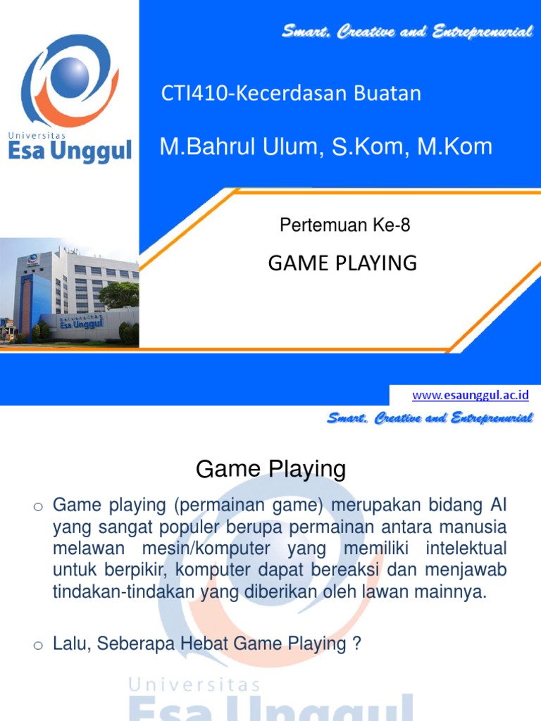 Modul Kecerdasan Buatan Sesi 8 | PDF