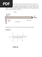 5C Revision Worksheet On Vernier Calipers Answers (1E) | PDF ...