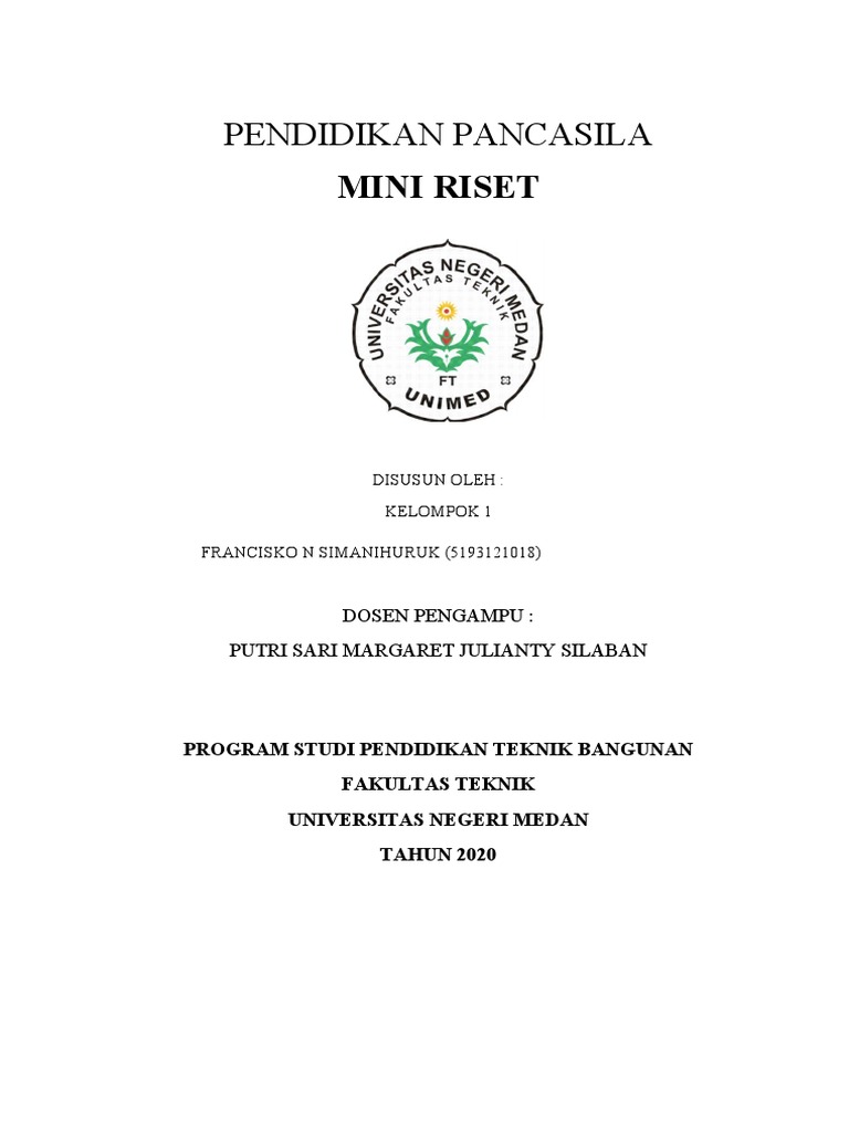 Mini Riset Pend - Pancasila | PDF