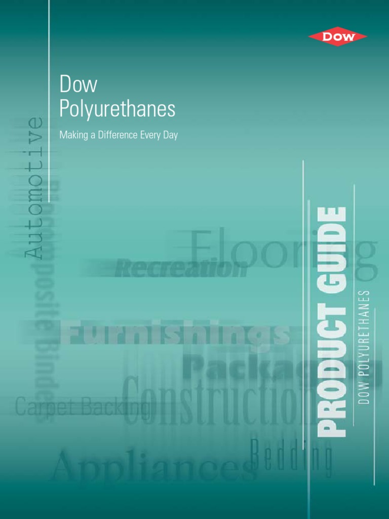 Dow - Polyurethanes | PDF | Polyurethane | Materials