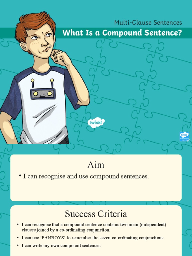 Compound Sentences | PDF | Sentence (Linguistics) | Semantic Units