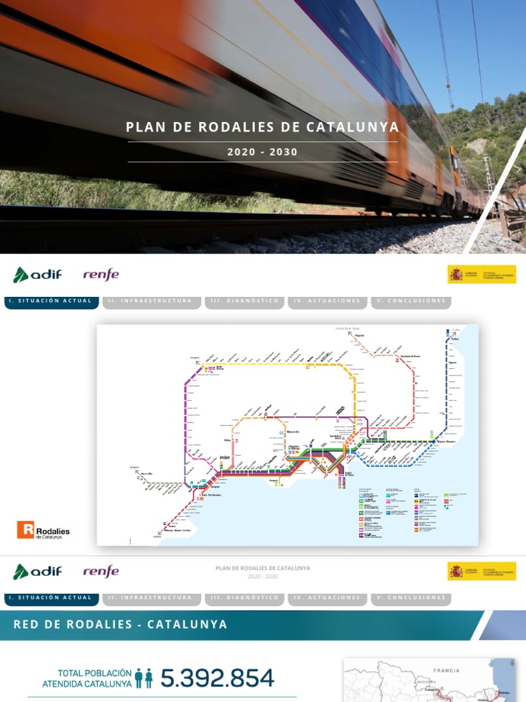 Presentacio Plan Rodalies 2020-2030 PDF | PDF