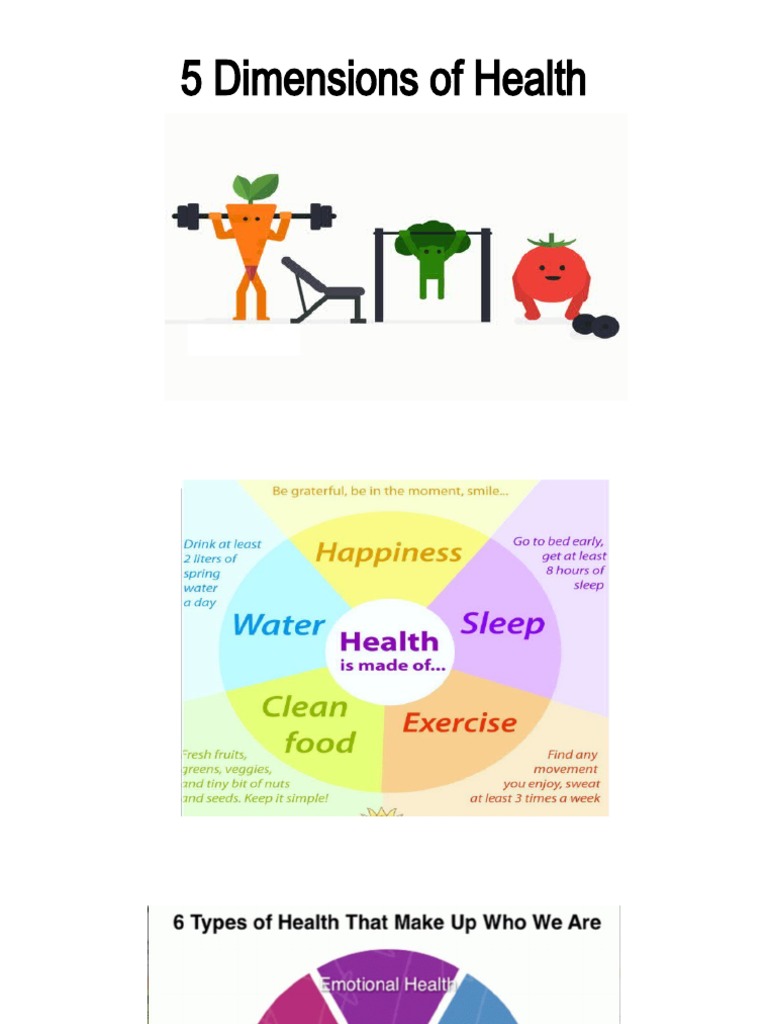 5 Dimensions of Health | PDF | Self-Improvement