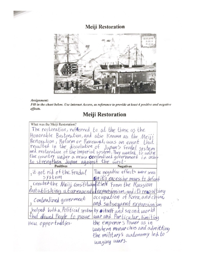 Meiji Restoration PDF | PDF