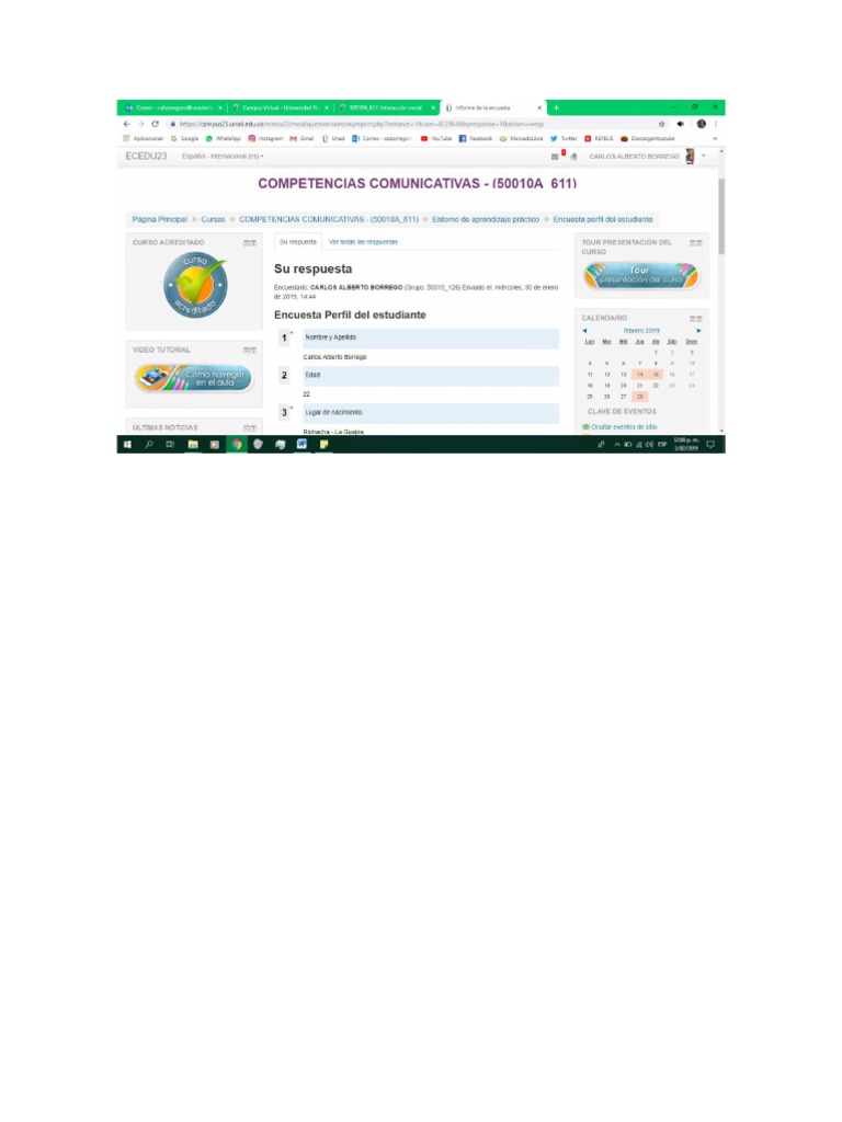 Tarea de Pre Tareas | PDF | Amor | Aprendizaje