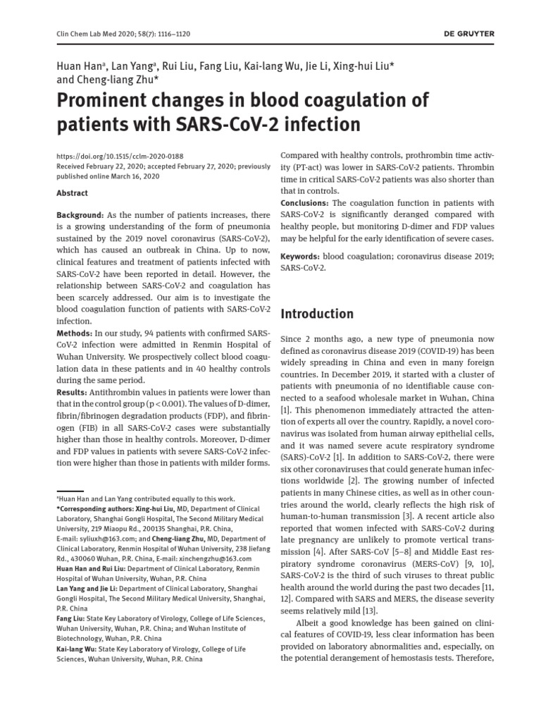 (14374331 - Clinical Chemistry and Laboratory Medicine (CCLM ...
